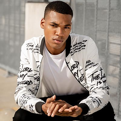 Psalm 23 Bomber Jacket - Purple - 316collection